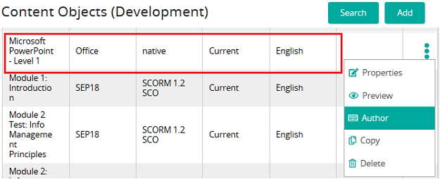 Step 2: Authoring a content object